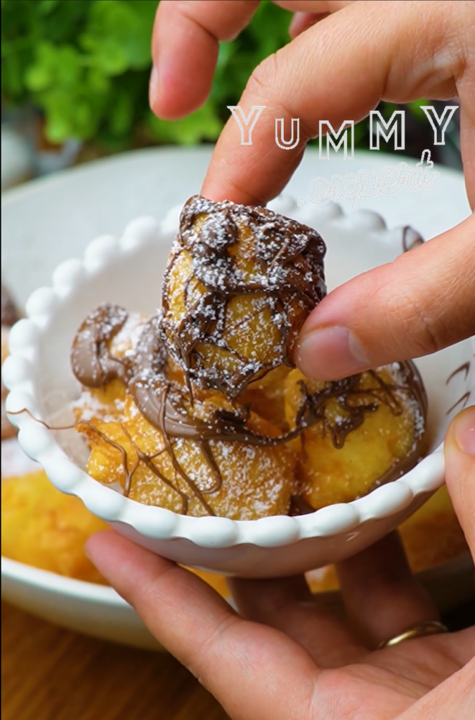 Fluffy Fried Cakes – The Easiest Recipe | Prăjituri pufoase prăjite ...