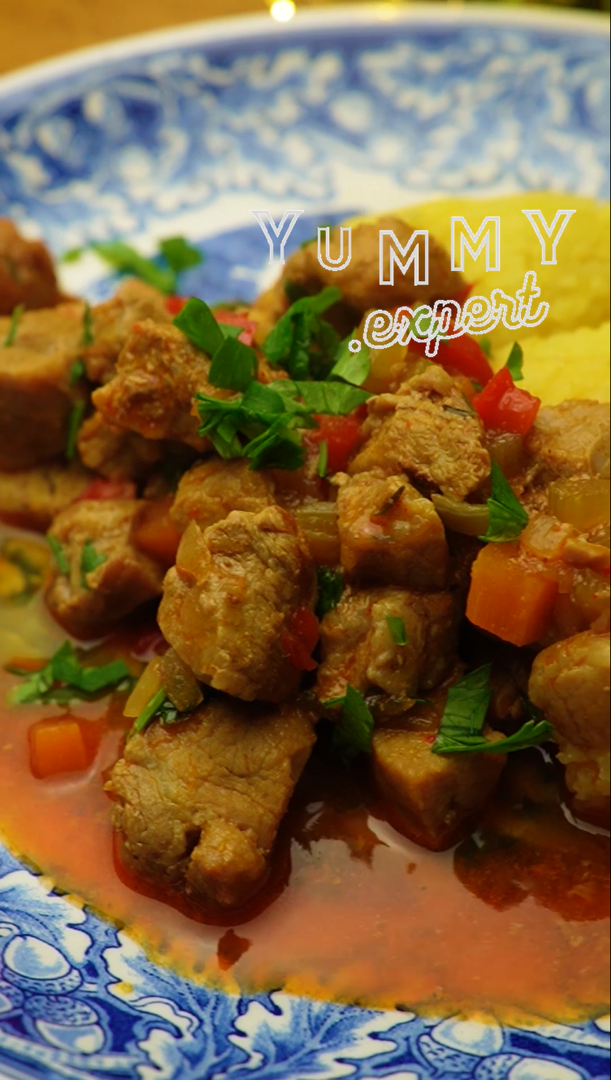 Rustic Pork Stew with Vegetables – A Comforting One-Pot Meal - Yummy Expert