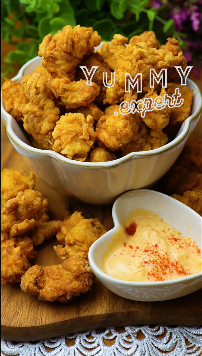 Crispy Popcorn Chicken – Tender, Flavorful & Family-Approved | Pui ...